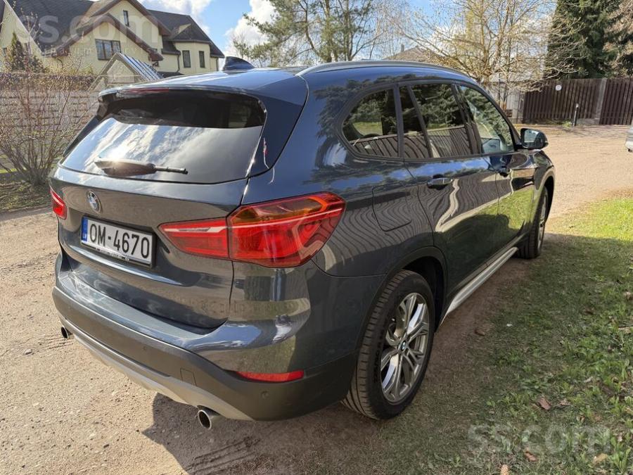 Pelēks BMW X1 2016 Ogre, ar dzinēja tilpumu 2.00 L un nobraukumu 273 tūkst. km par 13450 €, foto 6 vietnē AUTOMOTO.COM.LV