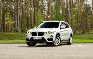 Grey BMW X1 2016 in Riga, with an engine capacity of 2.00 L and mileage of 249 thousand km for 13990 €, photo  on AUTOMOTO.COM.LV