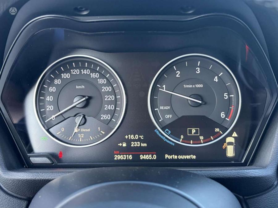 Grey BMW X1 2016 in Raseiniai, with an engine capacity of 2.00 L and mileage of 296 thousand km for 12999 €, photo 17 on AUTOMOTO.COM.LV