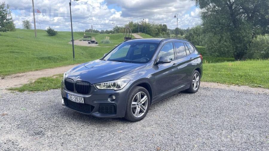 Grey BMW X1 2016 in Kuldiga, with an engine capacity of 2.00 L and mileage of 228 thousand km for 14600 €, photo 1 on AUTOMOTO.COM.LV