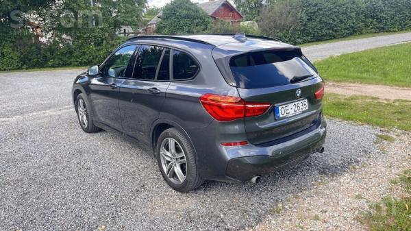 Grey BMW X1 2016 in Kuldiga, with an engine capacity of 2.00 L and mileage of 228 thousand km for 14600 €, photo 4 on AUTOMOTO.COM.LV