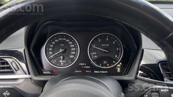 Grey BMW X1 2016 in Kuldiga, with an engine capacity of 2.00 L and mileage of 228 thousand km for 14600 €, photo 6 on AUTOMOTO.COM.LV