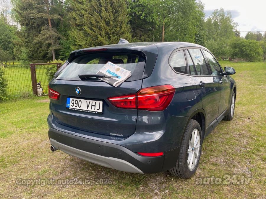 Grey BMW X1 2016 in Tallinn, with an engine capacity of 2.00 L and mileage of 186 thousand km for 15900 €, photo 3 on AUTOMOTO.COM.LV