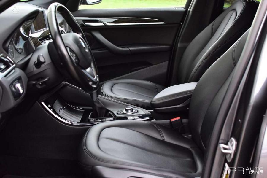 Grey BMW X1 2016 in Kretinga, with an engine capacity of 2.00 L and mileage of 241 thousand km for 10500 €, photo 14 on AUTOMOTO.COM.LV