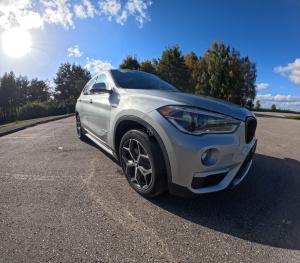Grey BMW X1 2016 in Ukmerge, with an engine capacity of 2.00 L and mileage of 142 thousand km for 16499 €, photo 13 on AUTOMOTO.COM.LV