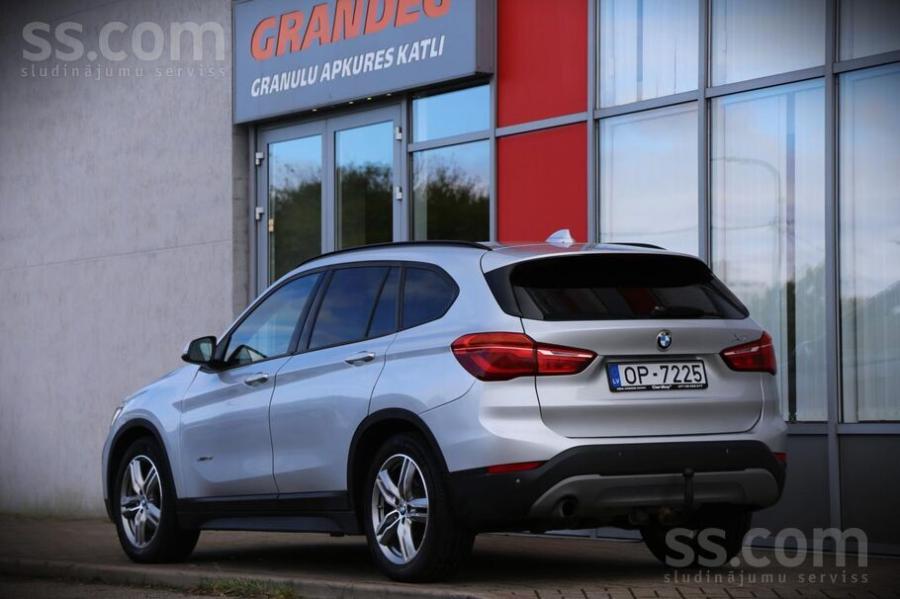 Pelēks BMW X1 2016 Rīga, ar dzinēja tilpumu 2.00 L un nobraukumu 296 tūkst. km par 11995 €, foto 6 vietnē AUTOMOTO.COM.LV
