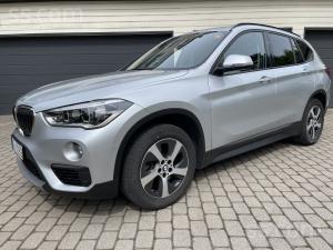 Grey BMW X1 2017 in Riga, with an engine capacity of 2.00 L and mileage of 229 thousand km for 13999 €, photo 3 on AUTOMOTO.COM.LV