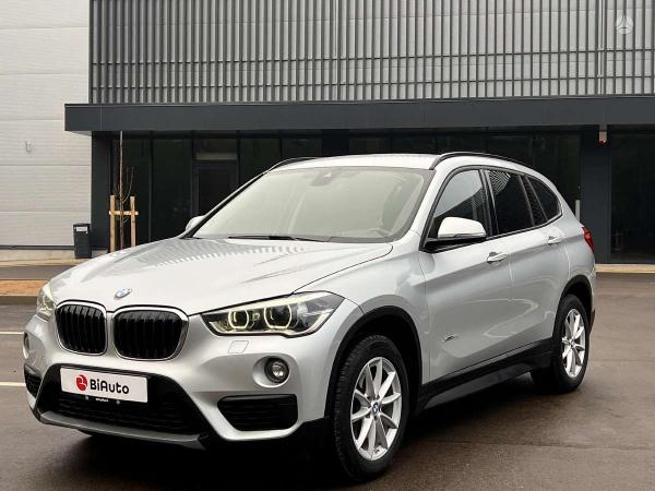 Pelēks BMW X1 2017 Utena, ar dzinēja tilpumu 2.00 L un nobraukumu 299 tūkst. km par 12450 €, foto 2 vietnē AUTOMOTO.COM.LV