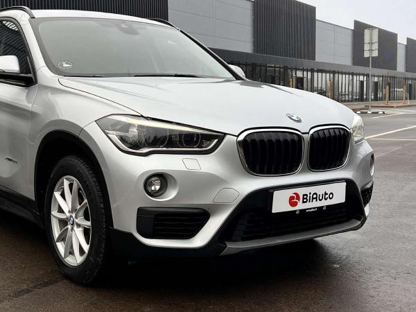 Pelēks BMW X1 2017 Utena, ar dzinēja tilpumu 2.00 L un nobraukumu 299 tūkst. km par 12450 €, foto 6 vietnē AUTOMOTO.COM.LV
