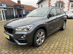 Grey BMW X1 2017 in Kaunas, with an engine capacity of 2.00 L and mileage of 98 thousand km for 23121 €, photo 2 on AUTOMOTO.COM.LV