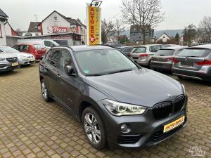 Grey BMW X1 2017 in Kaunas, with an engine capacity of 2.00 L and mileage of 98 thousand km for 23121 €, photo 4 on AUTOMOTO.COM.LV