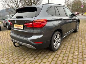 Grey BMW X1 2017 in Kaunas, with an engine capacity of 2.00 L and mileage of 98 thousand km for 23121 €, photo 8 on AUTOMOTO.COM.LV