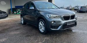 Grey BMW X1 2017 in Kaunas, with an engine capacity of 2.00 L and mileage of 69 thousand km for 22276 €, photo 3 on AUTOMOTO.COM.LV