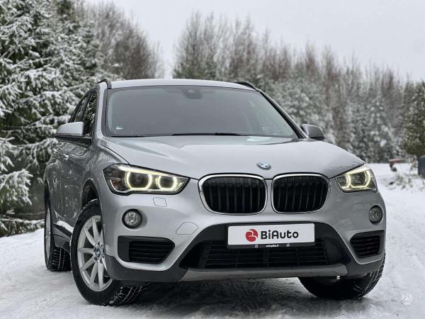 Pelēks BMW X1 2017 Utena, ar dzinēja tilpumu 2.00 L un nobraukumu 299 tūkst. km par 12250 €, foto 7 vietnē AUTOMOTO.COM.LV