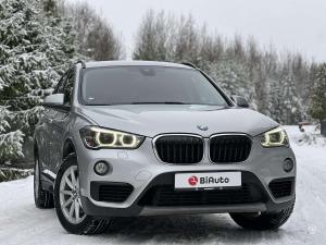 Grey BMW X1 2017 in Utena, with an engine capacity of 2.00 L and mileage of 299 thousand km for 12250 €, photo 7 on AUTOMOTO.COM.LV