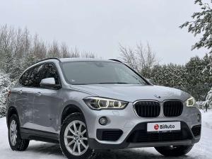 Grey BMW X1 2017 in Utena, with an engine capacity of 2.00 L and mileage of 299 thousand km for 12250 €, photo 8 on AUTOMOTO.COM.LV