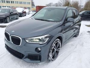 Grey BMW X1 2017 in Vilnius, with an engine capacity of 2.00 L and mileage of 192 thousand km for 16800 €, photo  on AUTOMOTO.COM.LV
