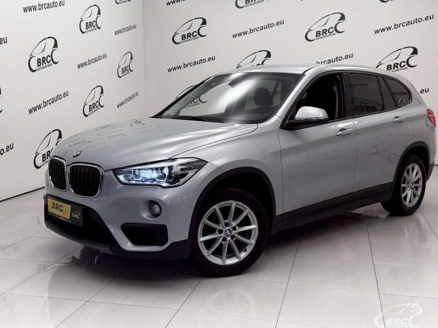 Grey BMW X1 2017 in Vilnius, with an engine capacity of 2.00 L and mileage of 280 thousand km for 12900 €, photo 1 on AUTOMOTO.COM.LV