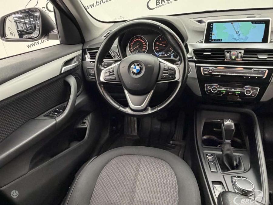 Grey BMW X1 2017 in Vilnius, with an engine capacity of 2.00 L and mileage of 280 thousand km for 12900 €, photo 14 on AUTOMOTO.COM.LV
