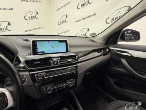 Grey BMW X1 2017 in Vilnius, with an engine capacity of 2.00 L and mileage of 280 thousand km for 12900 €, photo 26 on AUTOMOTO.COM.LV