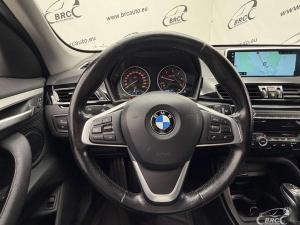 Grey BMW X1 2017 in Vilnius, with an engine capacity of 2.00 L and mileage of 280 thousand km for 12900 €, photo 27 on AUTOMOTO.COM.LV