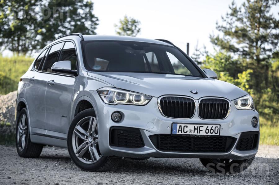 Серый БМВ Х1 2017 в Тукумс, объемом двигателя 2.00 л и пробегом 0 тыс. км за 14888 €, фото 1 на AUTOMOTO.COM.LV