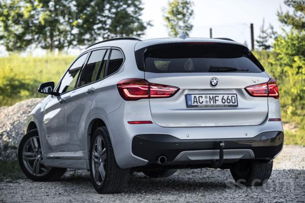 Pelēks BMW X1 2017 Tukums, ar dzinēja tilpumu 2.00 L un nobraukumu 0 tūkst. km par 14888 €, foto 4 vietnē AUTOMOTO.COM.LV