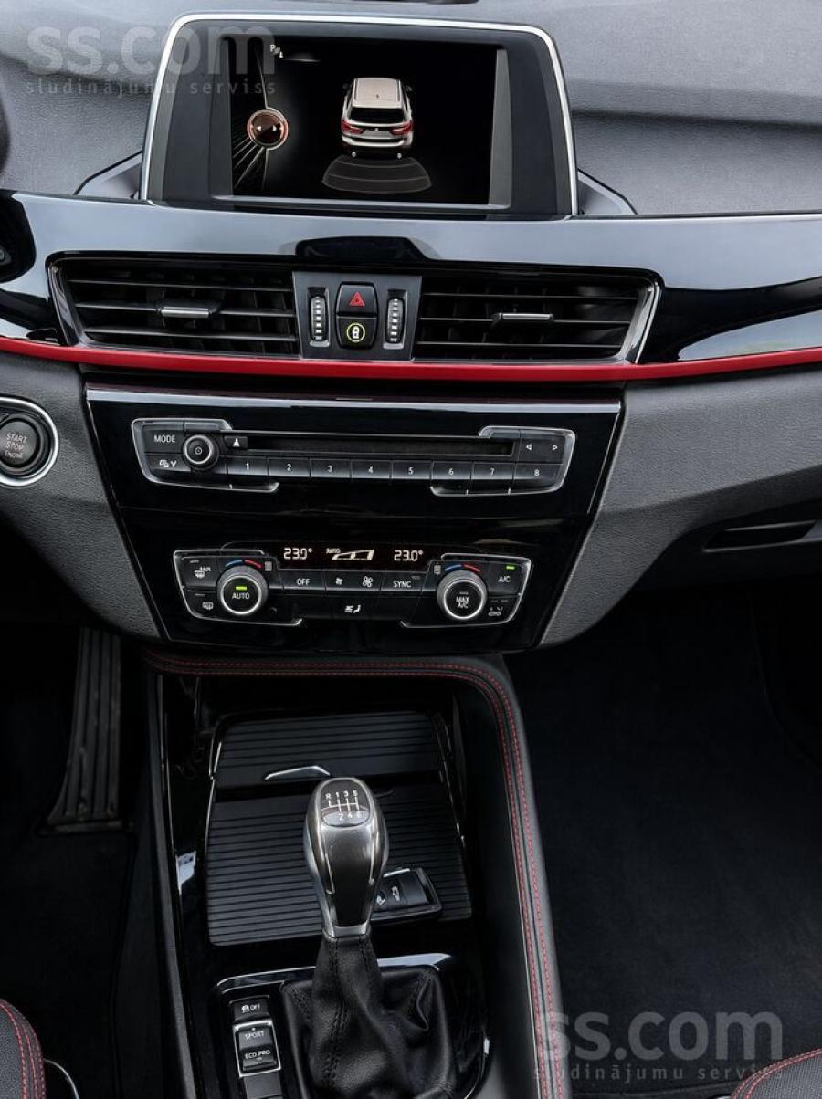 Pelēks BMW X1 2017 Rīga, ar dzinēja tilpumu 2.00 L un nobraukumu 239 tūkst. km par 13195 €, foto 8 vietnē AUTOMOTO.COM.LV