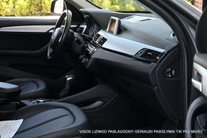 Grey BMW X1 2017 in Kretinga, with an engine capacity of 1.50 L and mileage of 155 thousand km for 13999 €, photo 25 on AUTOMOTO.COM.LV