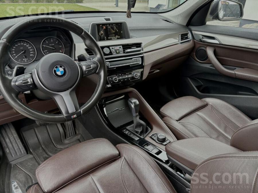 Pelēks BMW X1 2017 Daugavpils, ar dzinēja tilpumu 2.00 L un nobraukumu 213 tūkst. km par 15700 €, foto 6 vietnē AUTOMOTO.COM.LV