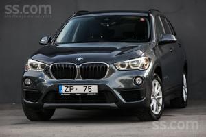 Grey BMW X1 2017 in Jelgava, with an engine capacity of 2.00 L and mileage of 195 thousand km for 14600 €, photo 4 on AUTOMOTO.COM.LV