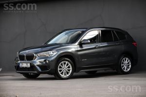 Grey BMW X1 2017 in Jelgava, with an engine capacity of 2.00 L and mileage of 195 thousand km for 14600 €, photo 5 on AUTOMOTO.COM.LV