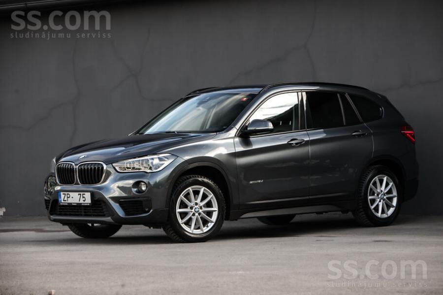 Grey BMW X1 2017 in Jelgava, with an engine capacity of 2.00 L and mileage of 195 thousand km for 14600 €, photo 5 on AUTOMOTO.COM.LV