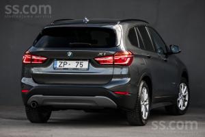 Grey BMW X1 2017 in Jelgava, with an engine capacity of 2.00 L and mileage of 195 thousand km for 14600 €, photo 6 on AUTOMOTO.COM.LV