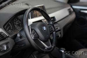 Grey BMW X1 2017 in Jelgava, with an engine capacity of 2.00 L and mileage of 195 thousand km for 14600 €, photo 9 on AUTOMOTO.COM.LV