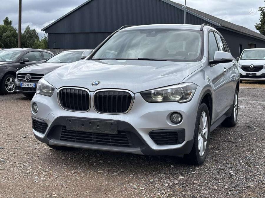 Pelēks BMW X1 2017 Tauragė, ar dzinēja tilpumu 1.50 L un nobraukumu 230 tūkst. km par 8950 €, foto 1 vietnē AUTOMOTO.COM.LV