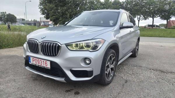 Grey BMW X1 2017 in Klaipeda, with an engine capacity of 2.00 L and mileage of 164 thousand km for 12999 €, photo 1 on AUTOMOTO.COM.LV