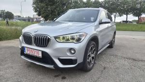 Grey BMW X1 2017 in Klaipeda, with an engine capacity of 2.00 L and mileage of 164 thousand km for 12999 €, photo  on AUTOMOTO.COM.LV