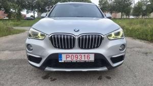 Grey BMW X1 2017 in Klaipeda, with an engine capacity of 2.00 L and mileage of 164 thousand km for 12999 €, photo 4 on AUTOMOTO.COM.LV