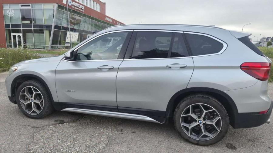 Grey BMW X1 2017 in Klaipeda, with an engine capacity of 2.00 L and mileage of 164 thousand km for 12999 €, photo 9 on AUTOMOTO.COM.LV