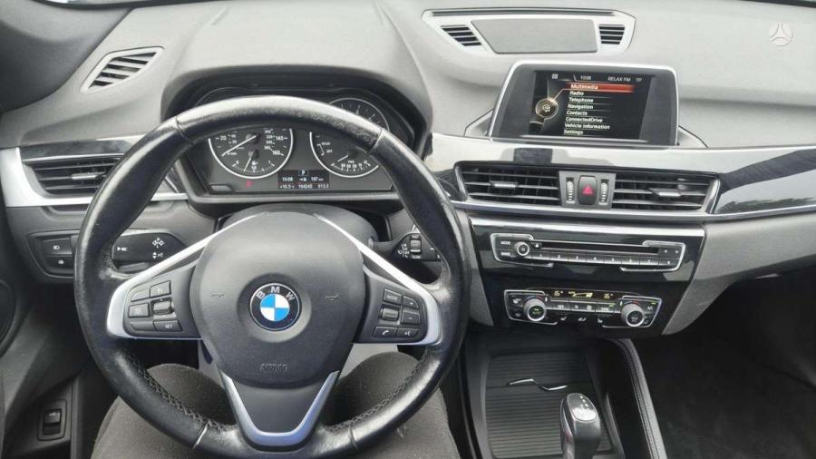 Grey BMW X1 2017 in Klaipeda, with an engine capacity of 2.00 L and mileage of 164 thousand km for 12999 €, photo 21 on AUTOMOTO.COM.LV
