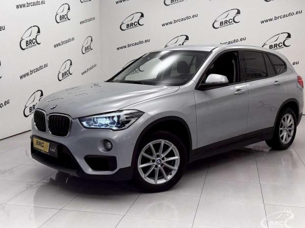 Grey BMW X1 2017 in Vilnius, with an engine capacity of 2.00 L and mileage of 280 thousand km for 10200 €, photo 1 on AUTOMOTO.COM.LV