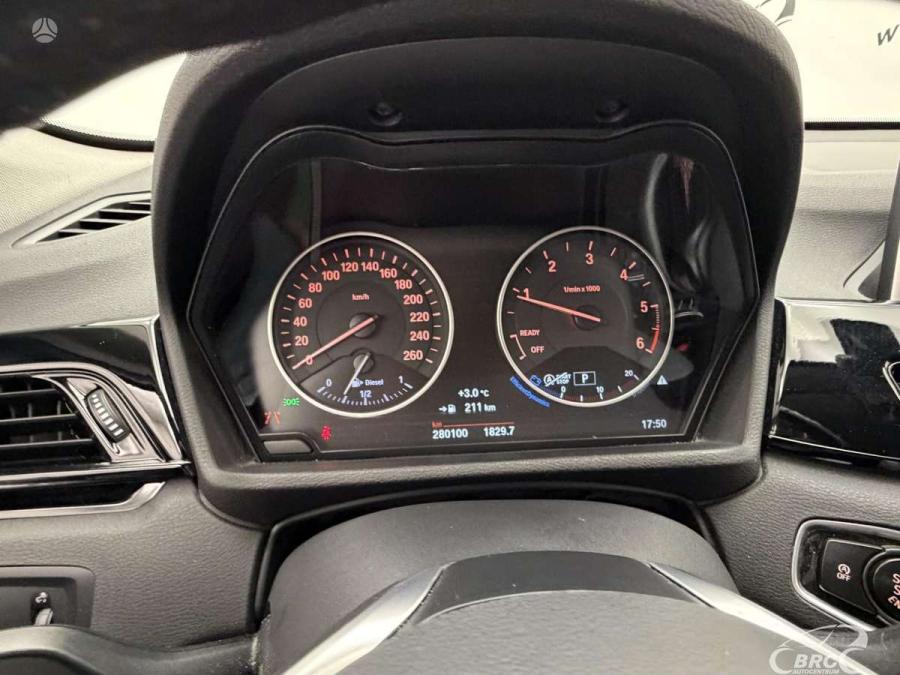 Pelēks BMW X1 2017 Viļņa, ar dzinēja tilpumu 2.00 L un nobraukumu 280 tūkst. km par 10200 €, foto 31 vietnē AUTOMOTO.COM.LV
