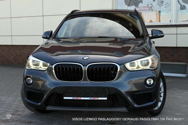 Grey BMW X1 2017 in Kretinga, with an engine capacity of 1.50 L and mileage of 155 thousand km for 13999 €, photo 3 on AUTOMOTO.COM.LV