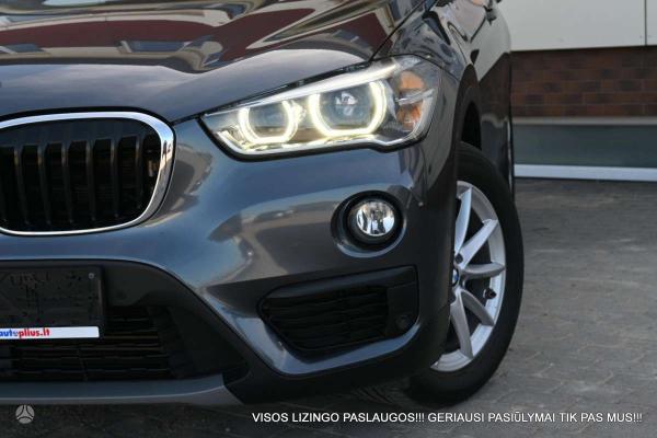 Grey BMW X1 2017 in Kretinga, with an engine capacity of 1.50 L and mileage of 155 thousand km for 13999 €, photo 6 on AUTOMOTO.COM.LV