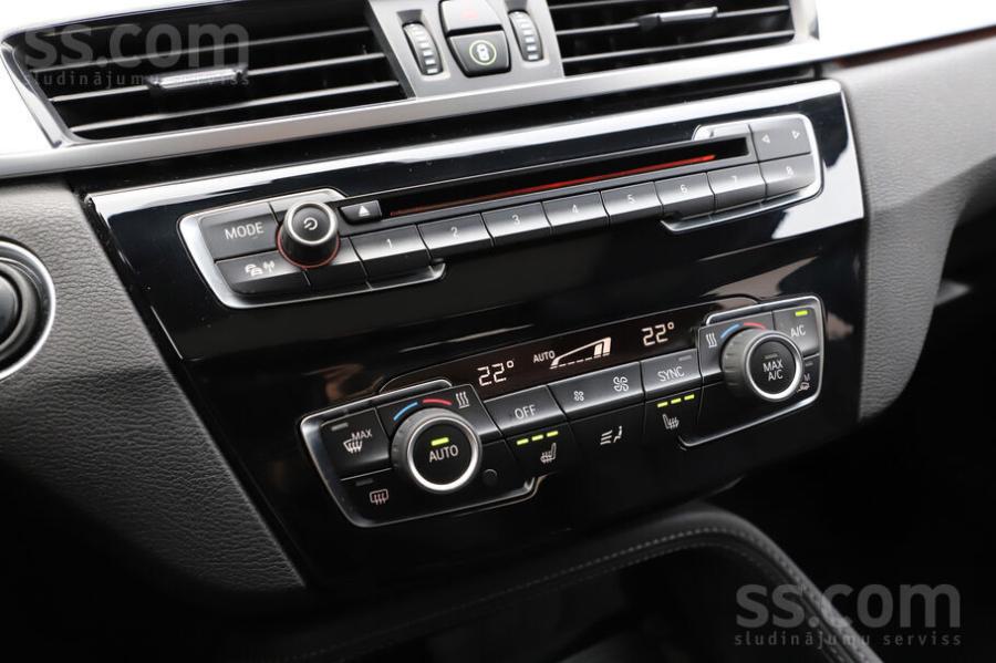 Pelēks BMW X1 2017 Tukums, ar dzinēja tilpumu 2.00 L un nobraukumu 149 tūkst. km par 15900 €, foto 12 vietnē AUTOMOTO.COM.LV