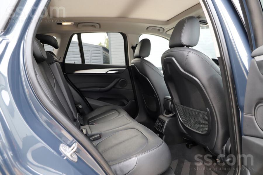 Pelēks BMW X1 2017 Tukums, ar dzinēja tilpumu 2.00 L un nobraukumu 149 tūkst. km par 15900 €, foto 17 vietnē AUTOMOTO.COM.LV