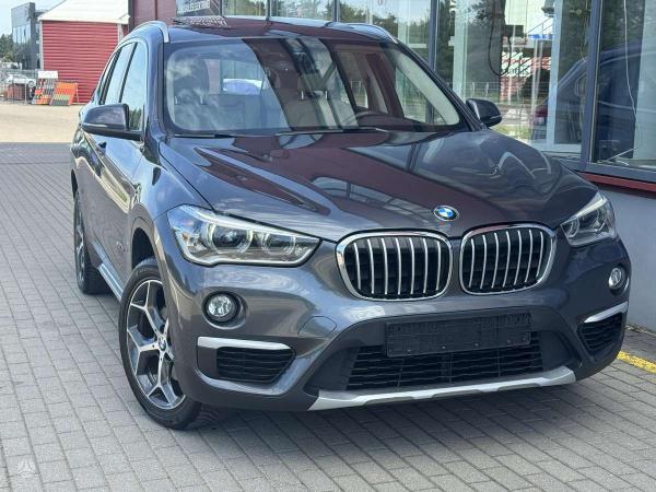 Pelēks BMW X1 2017 Utena, ar dzinēja tilpumu 2.00 L un nobraukumu 290 tūkst. km par 10350 €, foto 1 vietnē AUTOMOTO.COM.LV