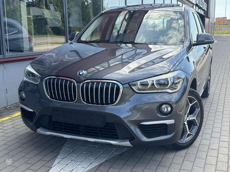 Pelēks BMW X1 2017 Utena, ar dzinēja tilpumu 2.00 L un nobraukumu 290 tūkst. km par 10350 €, foto 5 vietnē AUTOMOTO.COM.LV