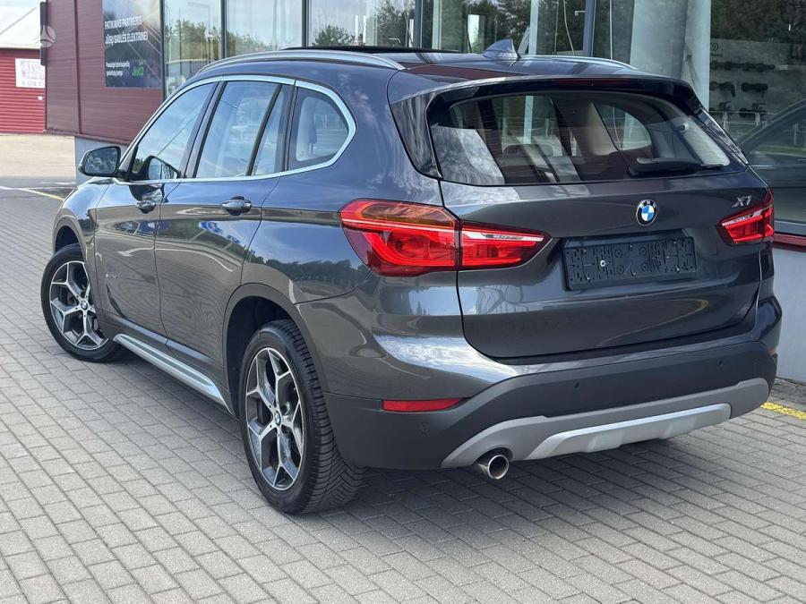 Pelēks BMW X1 2017 Utena, ar dzinēja tilpumu 2.00 L un nobraukumu 290 tūkst. km par 10350 €, foto 7 vietnē AUTOMOTO.COM.LV